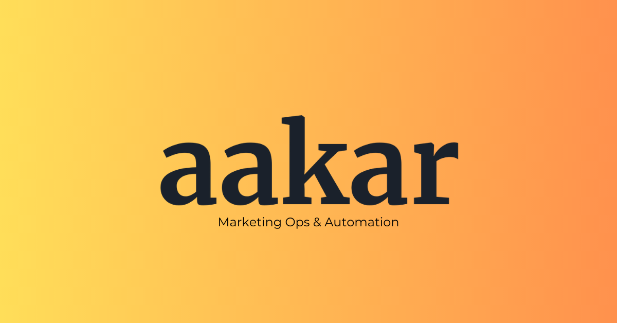 Marketing Ops & Automation | Aakar